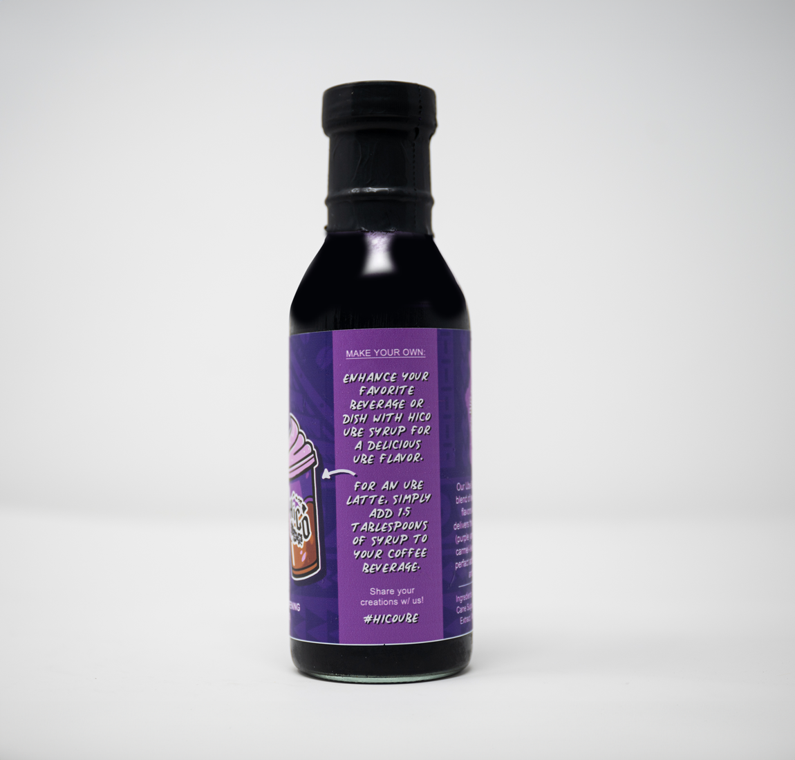 100% Big Island Ube Syrup – HiCO Hawaiian Coffee