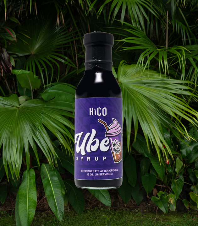 100% Big Island Ube Syrup – HiCO Hawaiian Coffee