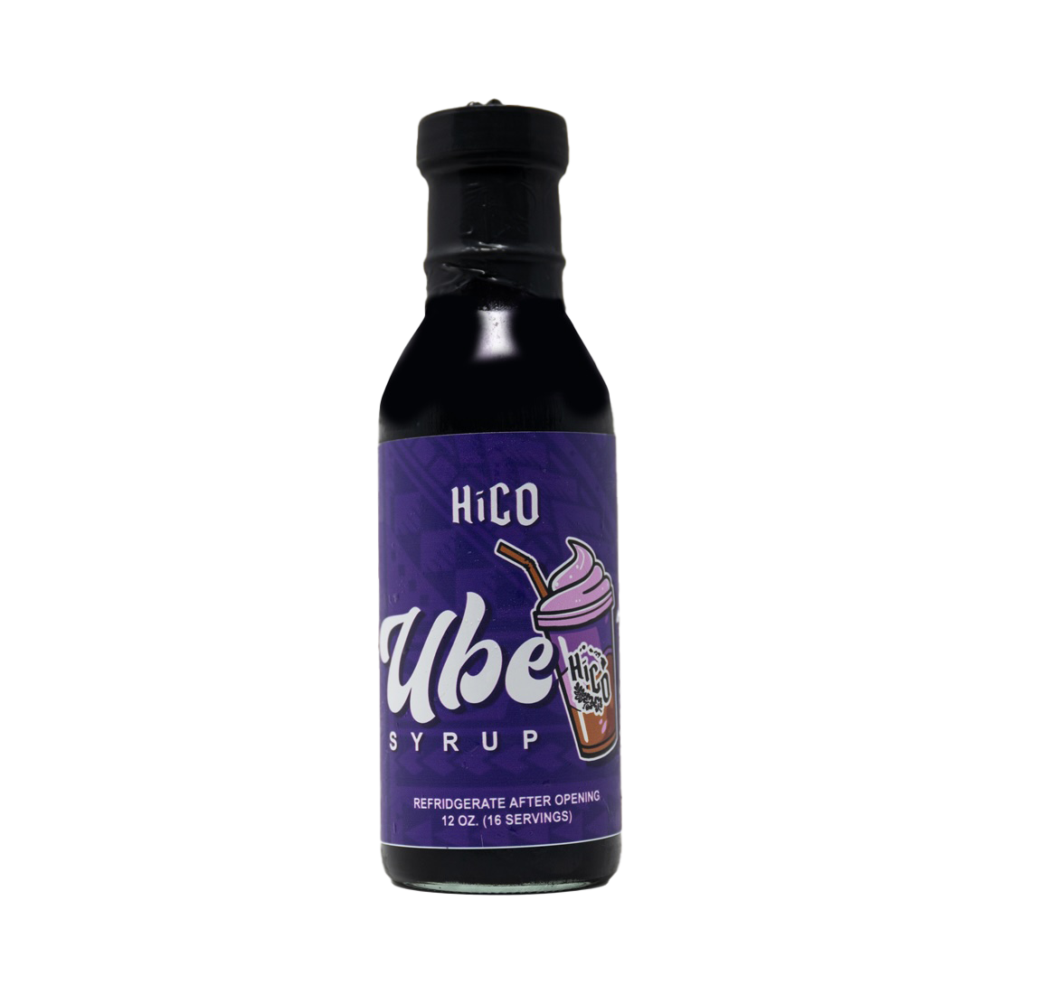 100% Big Island Ube Syrup – HiCO Hawaiian Coffee